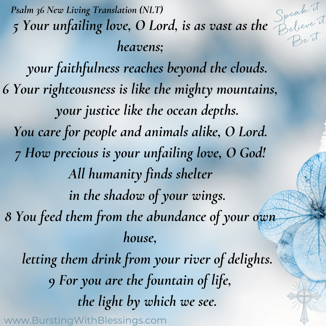 How To Find The Fountain Of Life: Devotional Psalm 36:5-9