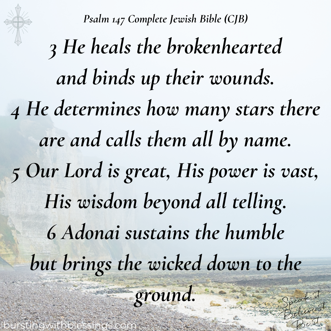 How God Binds Up Our Wounds And Heals Us: Devotional Psalm 147:3-6