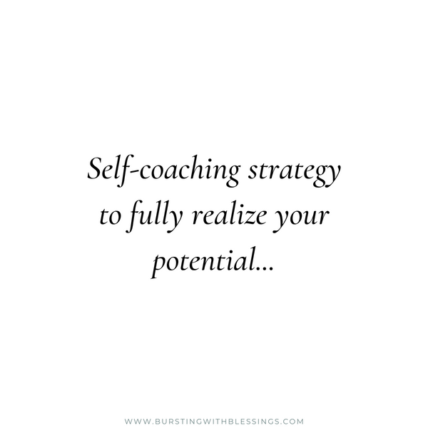How To Self-coach & Grow: yourself, your career or business ...